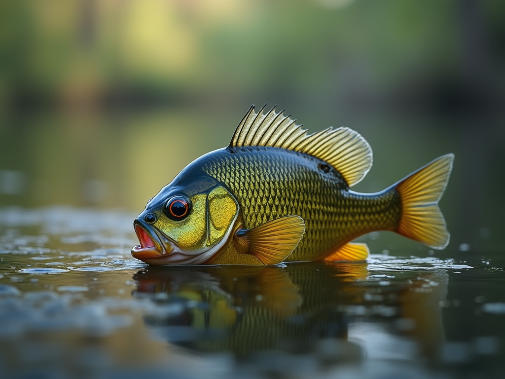 What makes bluegill beds easy to spot during spawning season? - Fishing ...